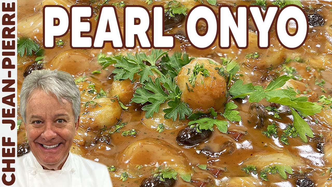 My Favorite Cream Pearl Onyo for Thanksgiving! | Chef Jean-Pierre - YouTube