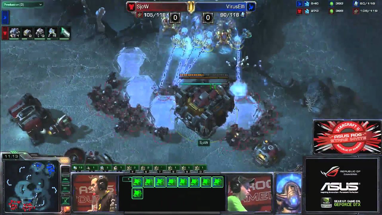 ASUS ROG - G1 - Sjow v Elfi - 1k Showmatch - YouTube