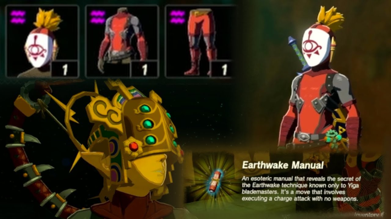 Become a YIGA Blademaster + Earthquake Technique and Lightning Helmet ...