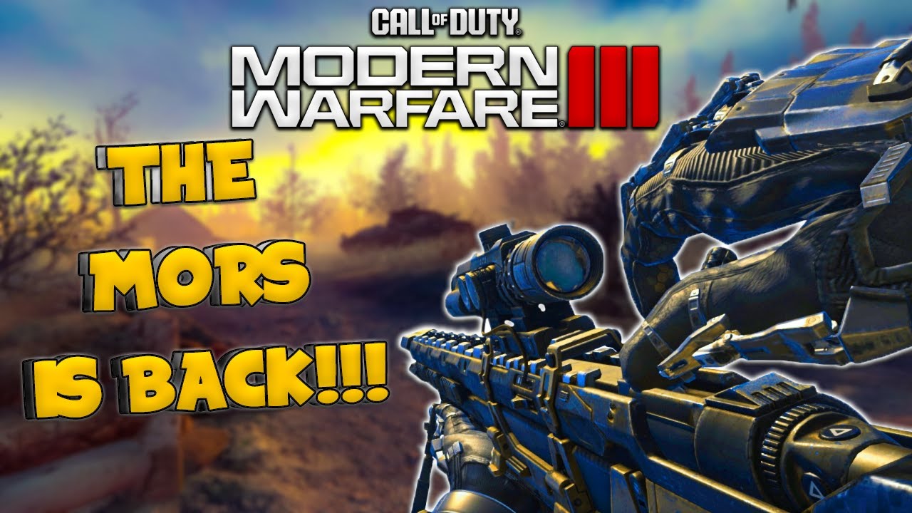 THE MORS RETURNS TO CALL OF DUTY MW3!!! NEW UPDATE!!! - YouTube