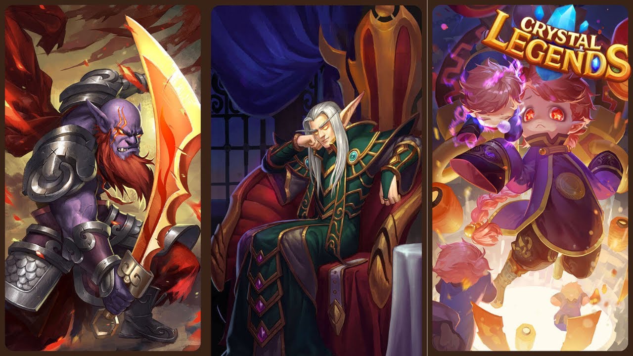 CRYSTAL LEGENDS: TUDO QUE VEIO NA NOVA UPDATE! - YouTube