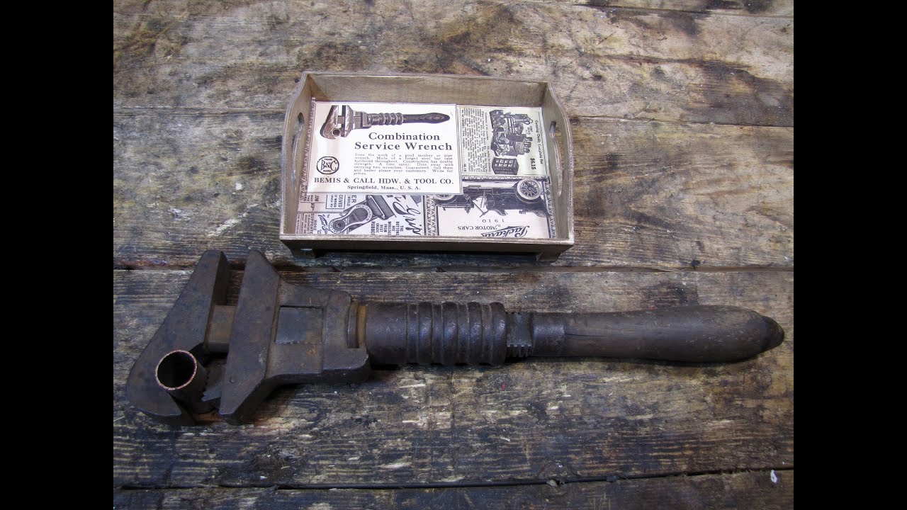 Bemis & Call Pipe Wrench Restoration - YouTube