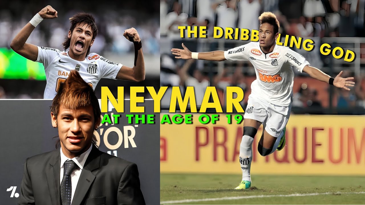 Neymar Jr at 19: The Dribbling God - YouTube
