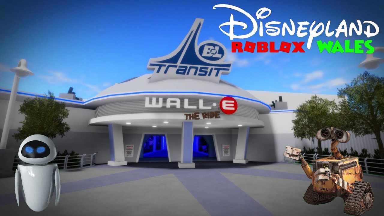 Wall-E The Ride Disneyland Wales - YouTube