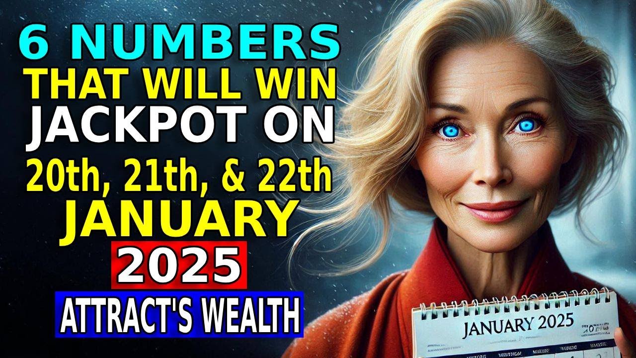 6 Lucky Numbers to FOCUS and GET RICH on 20TH , 21TH & 22TH JANUARY ...