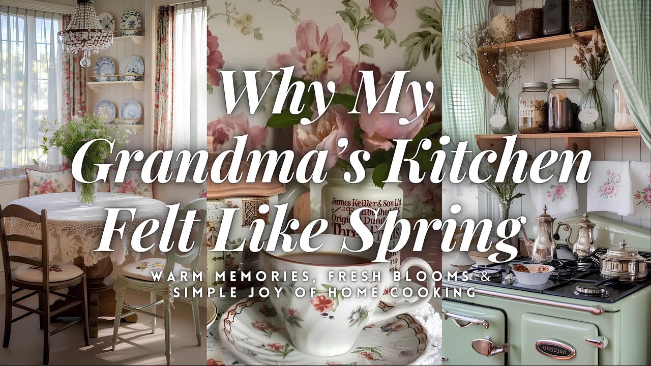Why My Grandma’s Kitchen Felt Like Spring: Warm Memories, Fresh Blooms ...