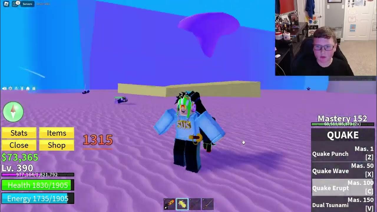Quake fruit showcase in blox fruits!!! - YouTube