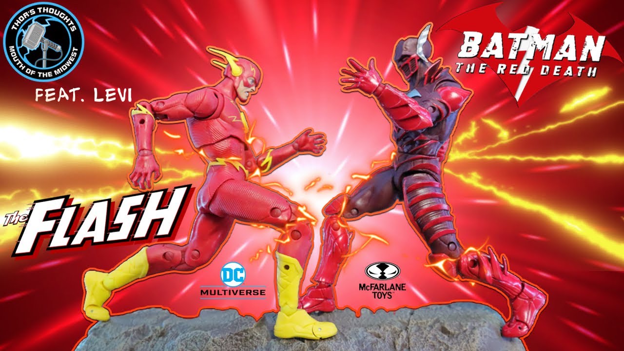 The Flash and Batman Earth-52 || McFarlane DC Multiverse Flash & Red ...