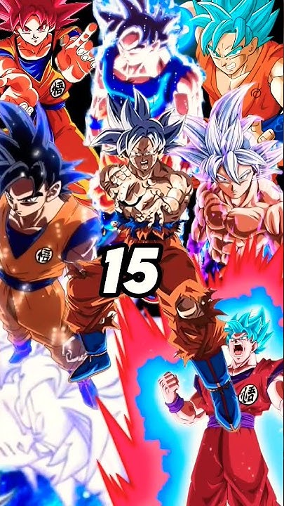 Goku All Forms And Transformations [Remastered HD] Multiverse Edits - YouTube