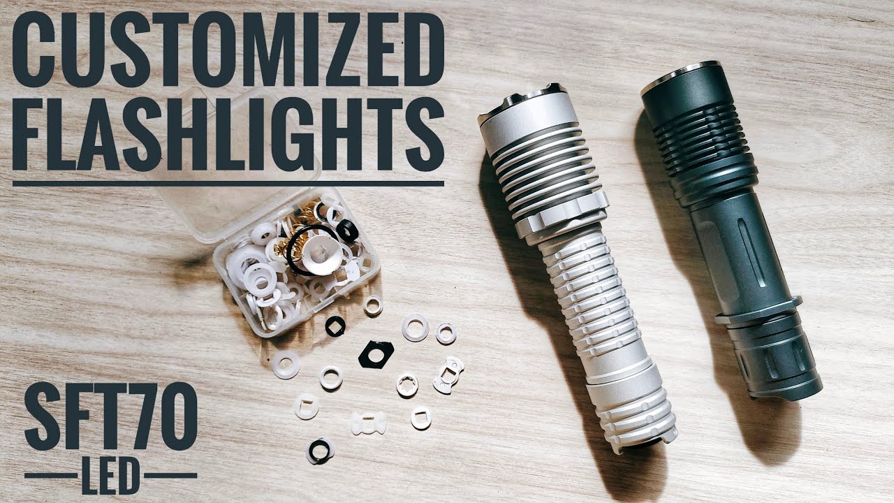[Sharing Experience] PART1 - Customized Flashlights with SFT70 LED ...