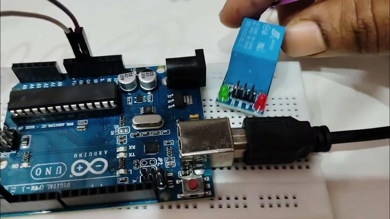 Hardware circuit to control DC motor using IR sensor and Arduino - YouTube
