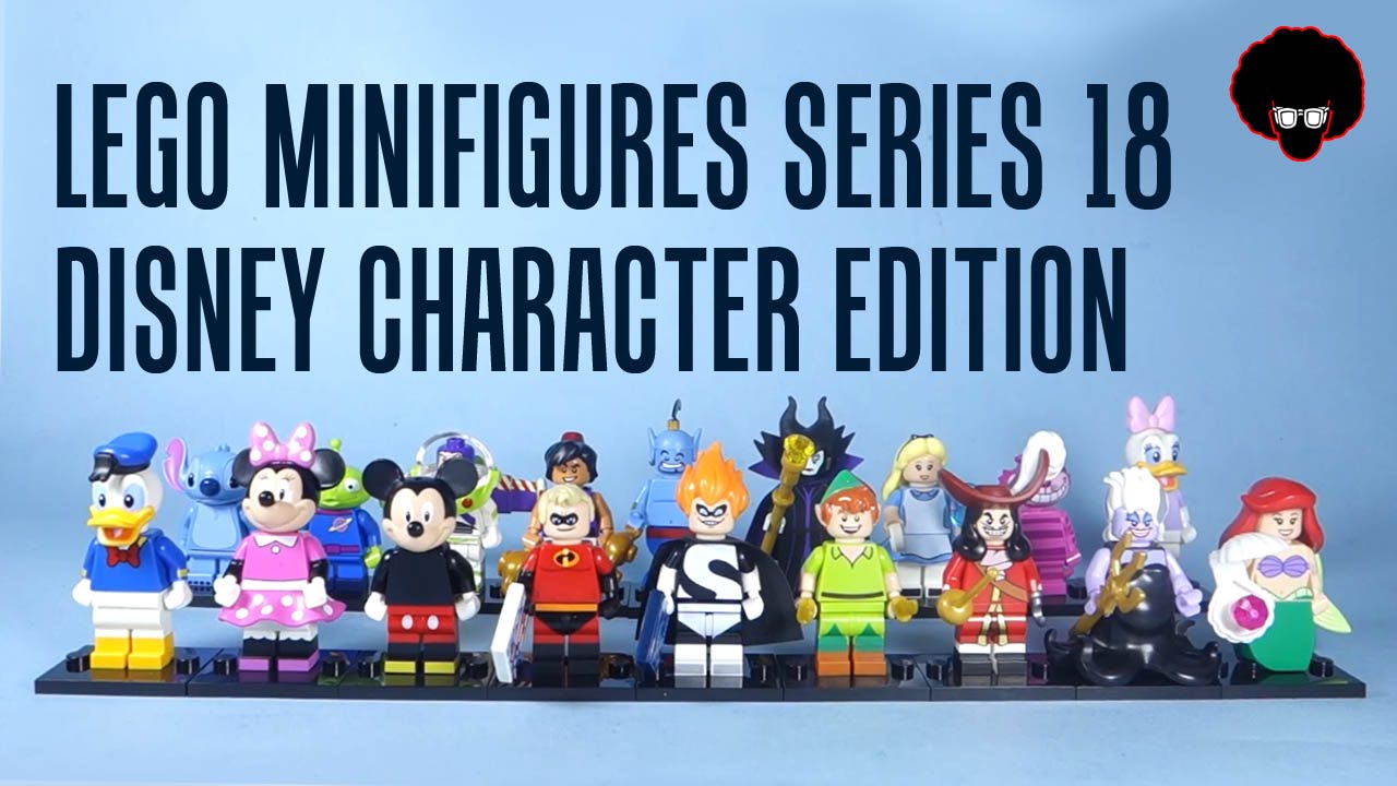 Review #79: Lego Minifigures Series 18 "Disney Character Edition" - YouTube