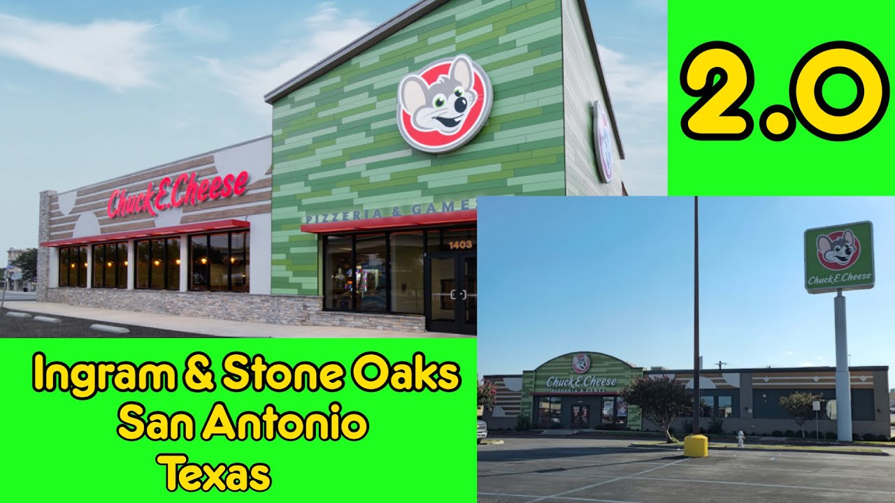 Chuck E. Cheese’s San Antonio Texas (Ingram rd & Stone Oak’s) Store ...