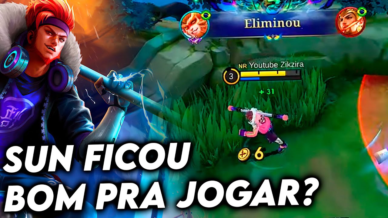 O SUN DEPOIS DAS MUDANÇAS - SUN GAMEPLAY | Mobile Legends - YouTube