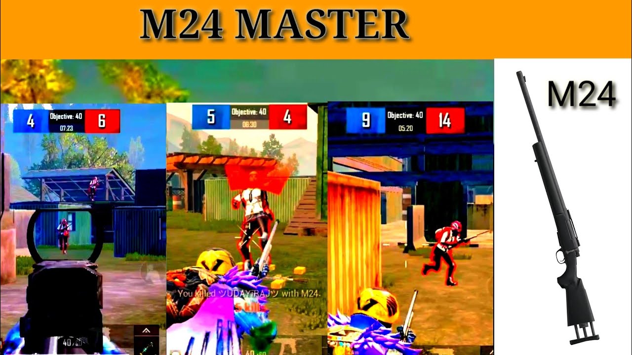M24 master in TDM match || jknroy446 || pubg mobile @nobdagamingfullbc - YouTube