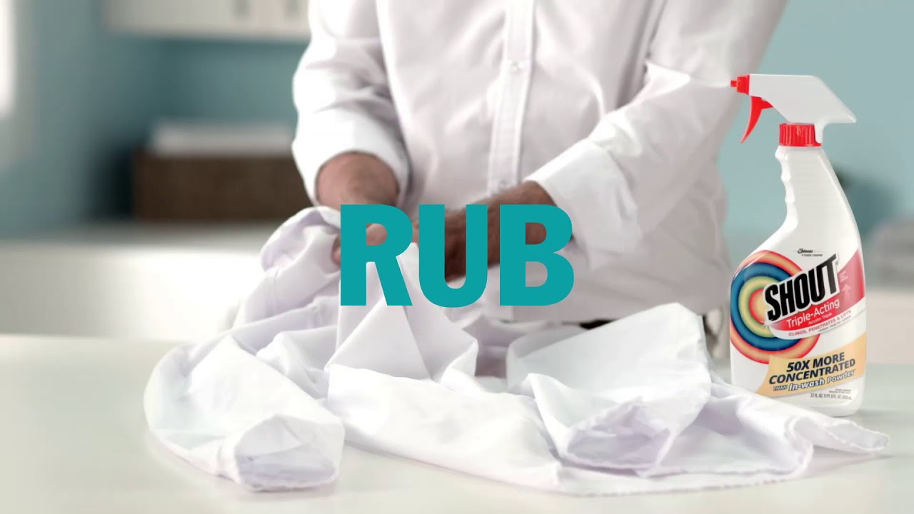 How To Use Shout® Triple-Acting Trigger - YouTube