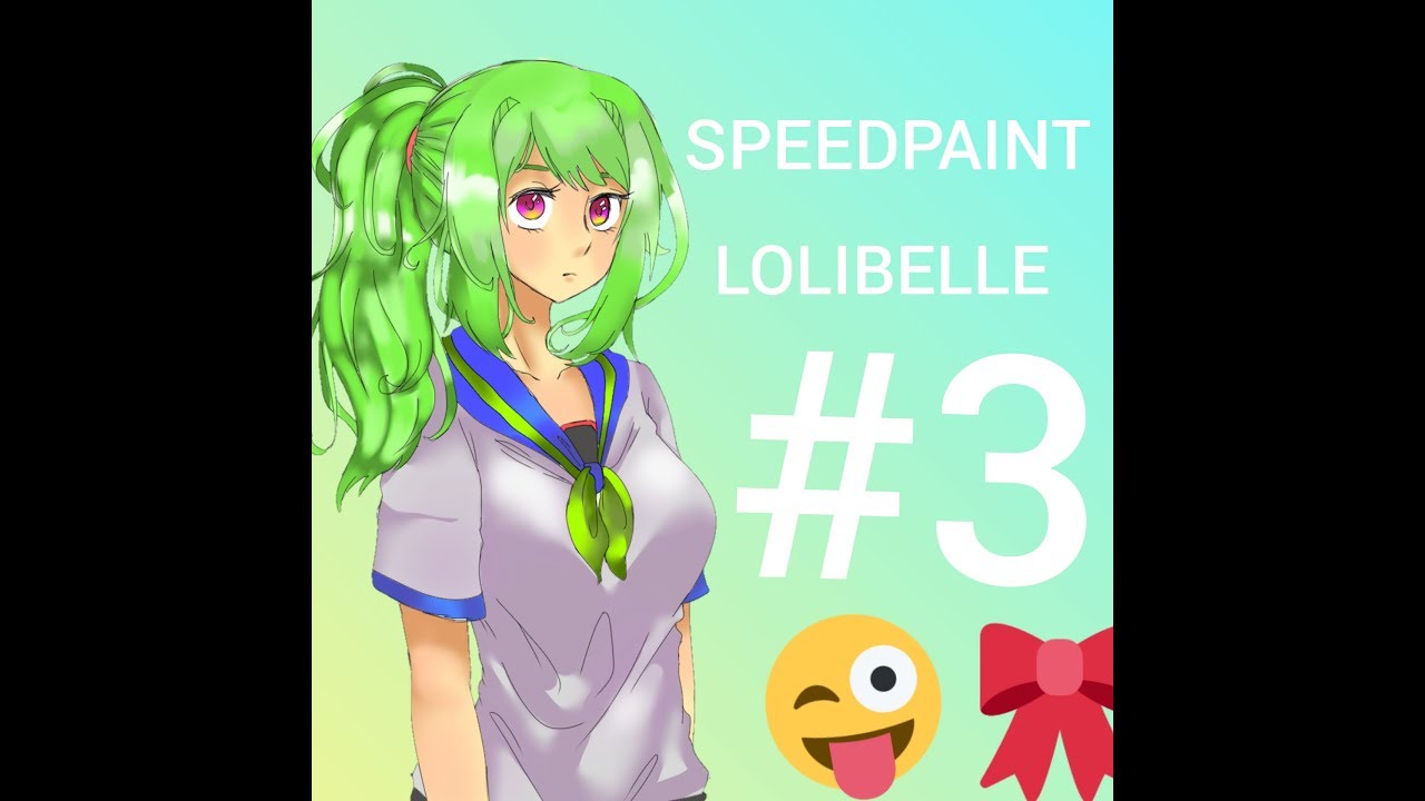 SPEEDPAINT LOLIBELLE #3 - YouTube