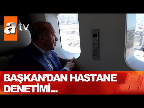 Başkan'dan hastane denetimi... - Atv Haber 18 Nisan 2020