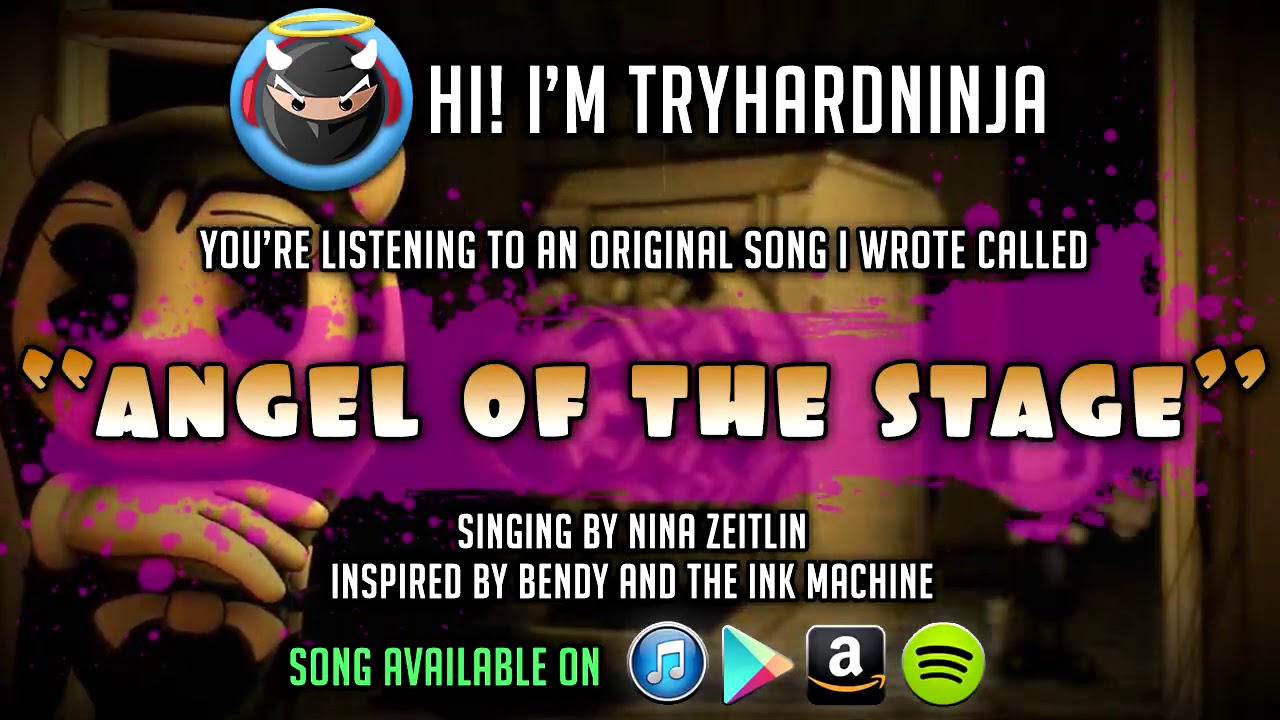 Bendy and ink machine Alis Angel song,,Angel of the Stage,, - YouTube