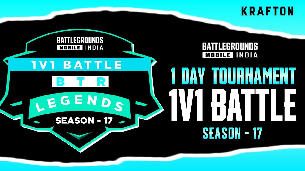 BTR LEGENDS SEASON 17 | 1V1 TDM TOURNAMENT | BGMI LIVE | BTR RANGER - YouTube