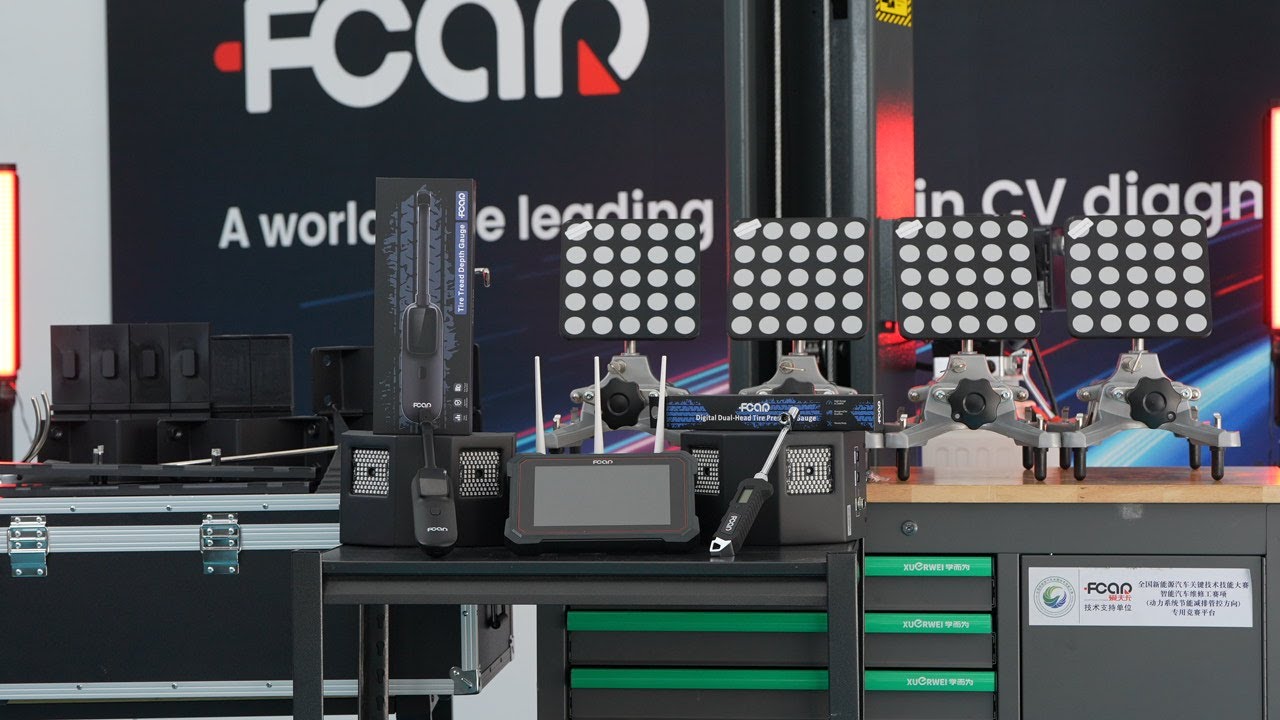 FCAR FD-505M 5D Suspended Wheel Alignment for 2-Post Lift Installation ...