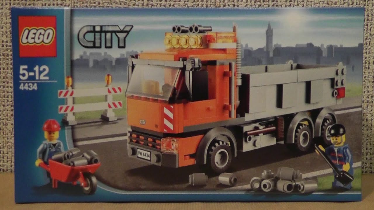 LEGO CITY 4434 WYWROTKA - YouTube