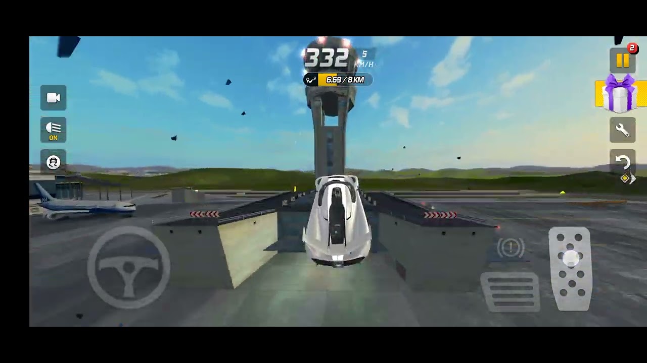 Extreme car driving simulator highest jump 💪🏻 - YouTube