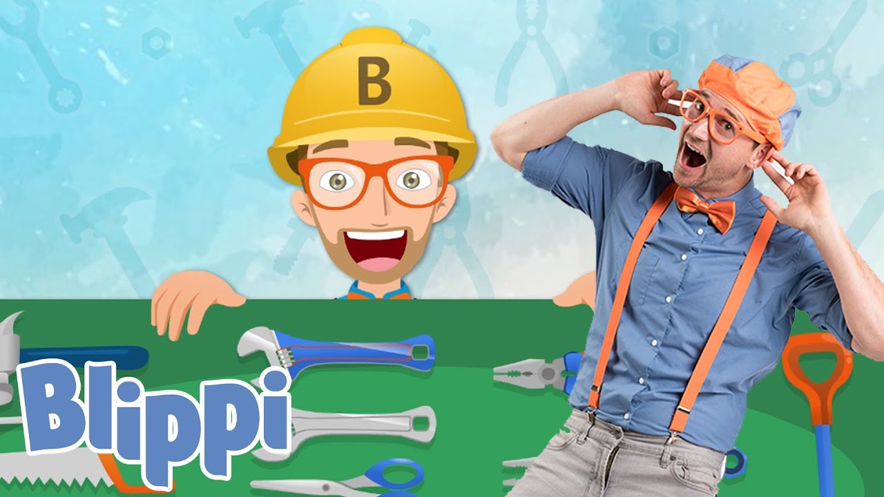 BLIPPI | Tools Song | Nursery Rhymes and Kids Songs | Baby Videos ...