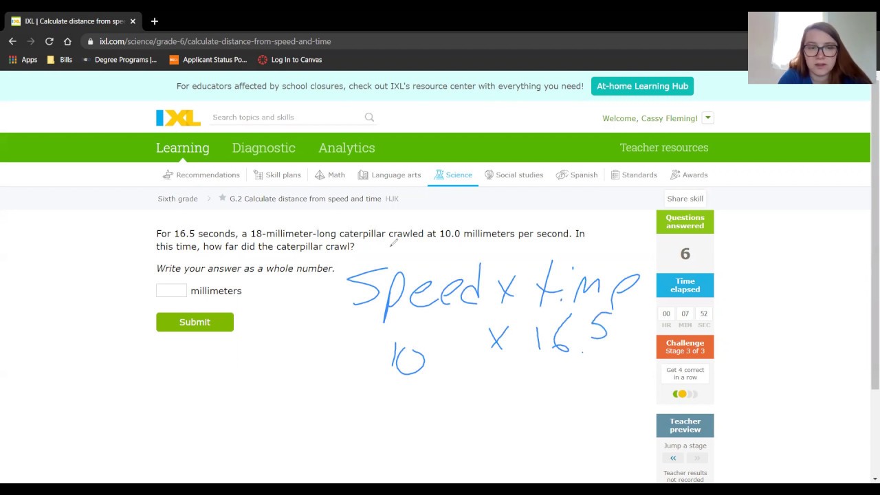 6th Grade Science IXL G.2 Practice (5/5/20) - YouTube