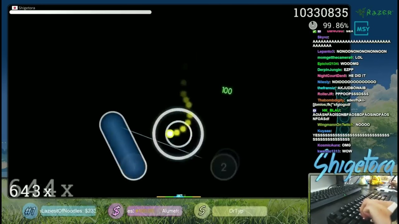Shigetora rage when 1x100 2015|2021 - YouTube