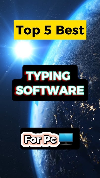 Top 5 Best Typing Software Apps for Pc #apps #typingsoftware #azhar ...