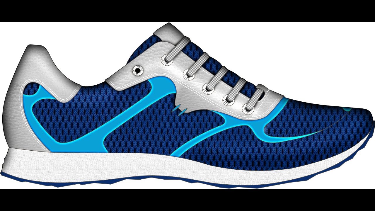 Desenho de calçadoS no corel draw e photoshop - YouTube