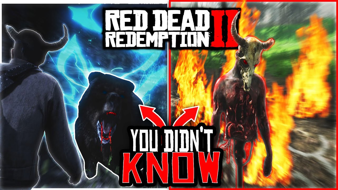 4 Secrets You Didn’t Know in RDR2 | #rdr2 - YouTube