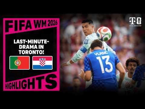 Portugal - Kroatien, Highlights mit Livekommentar | FIFA WM 2026 | MAGENTA TV