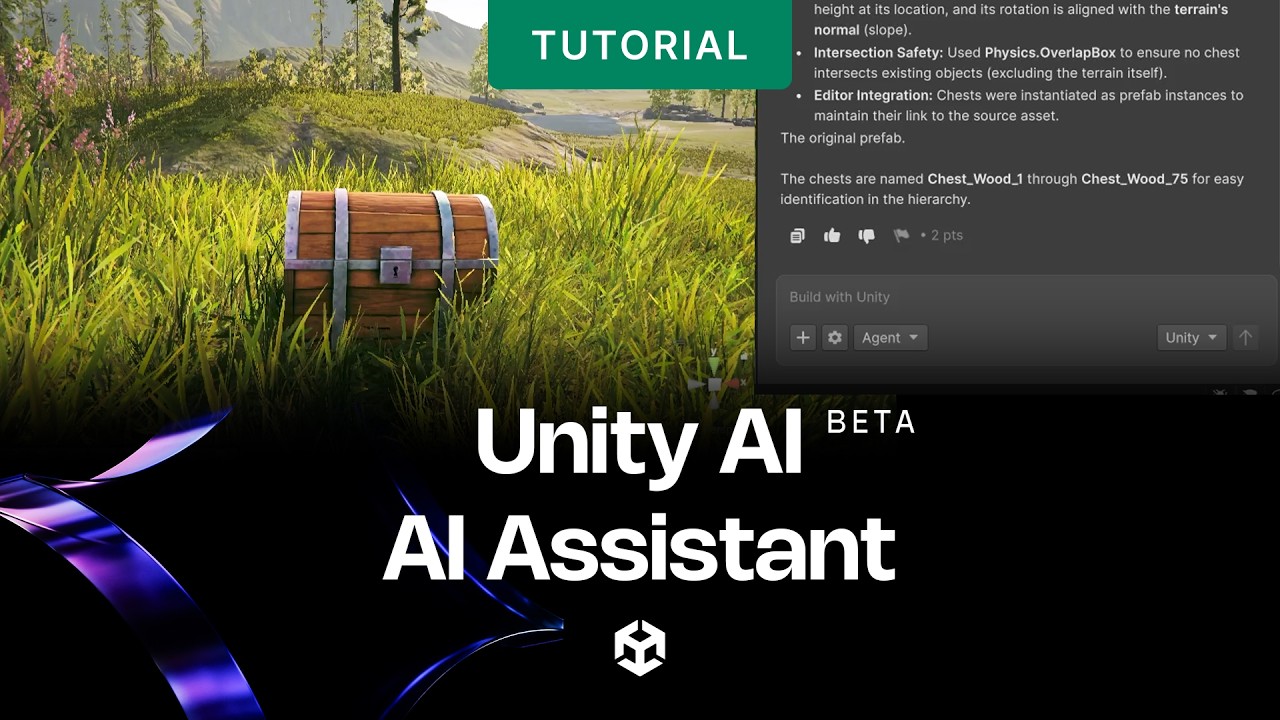 Unity AI Open Beta: AI Assistant - YouTube