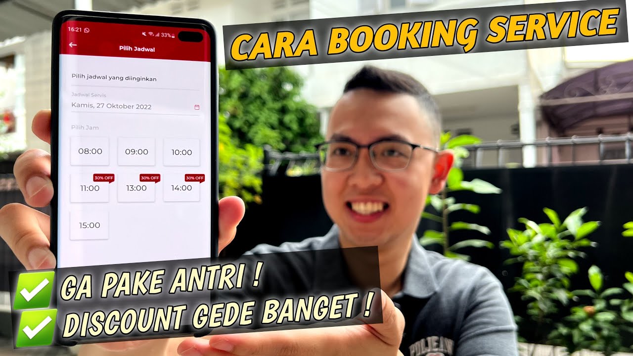 CARA BOOKING SERVICE MOTOR HONDA DI APLIKASI DAYA AUTO AHASS - YouTube