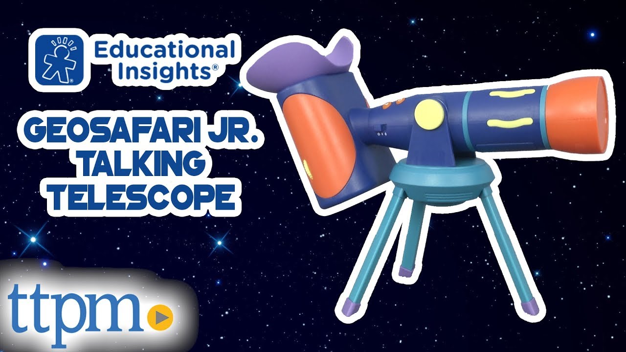 GeoSafari Jr. Talking Telescope from Educational Insights - YouTube