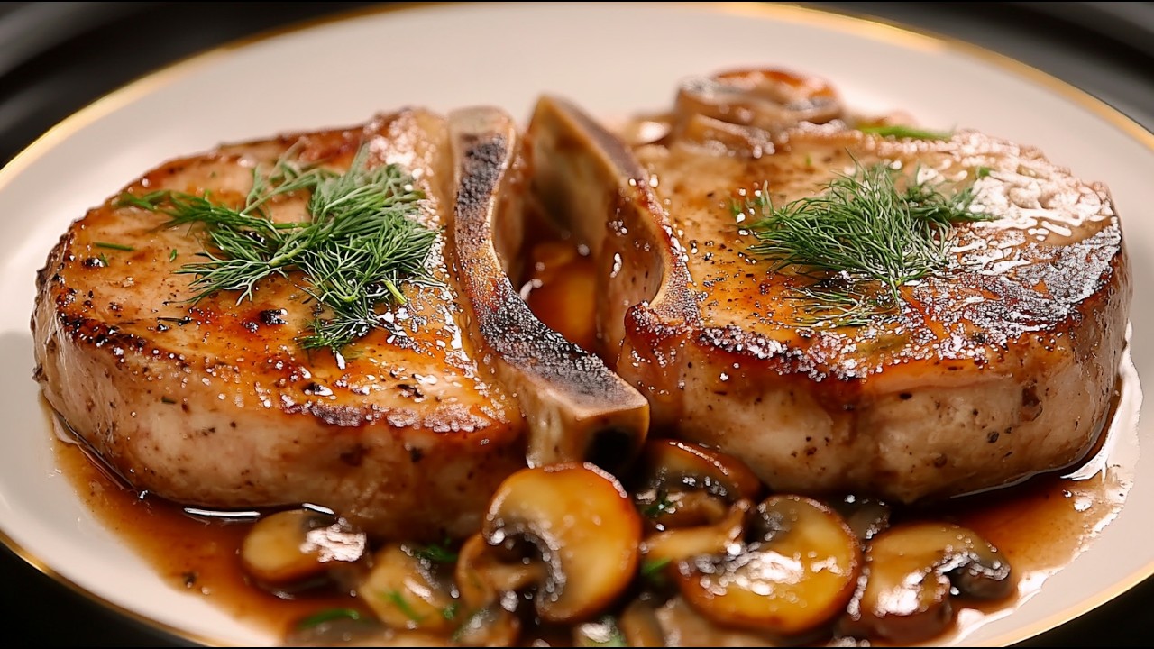 How to cook a delicious and juicy pork steak? Try this recipe! - YouTube