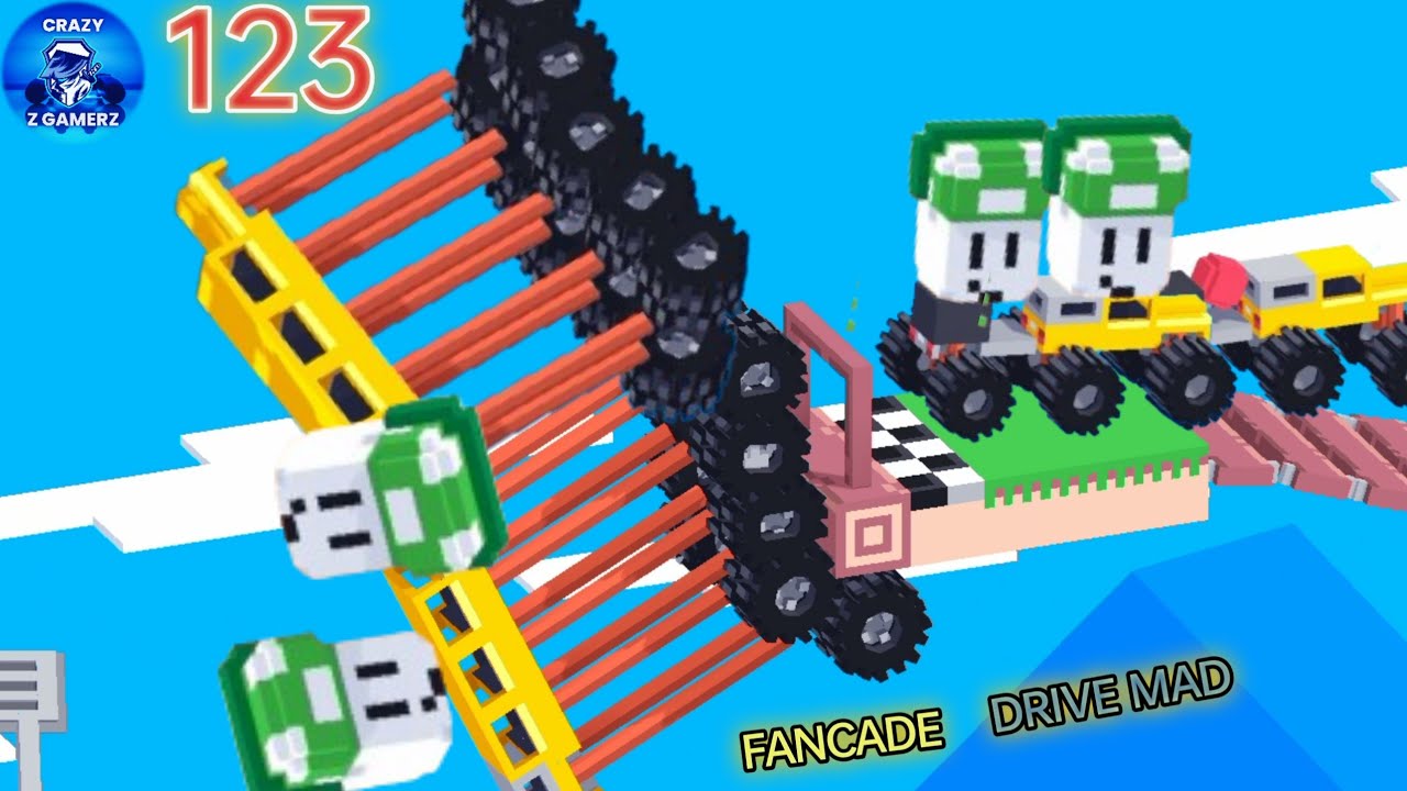 Crazy Cars Fancade Episode 123 | fancade drive mad level | fancade game ...