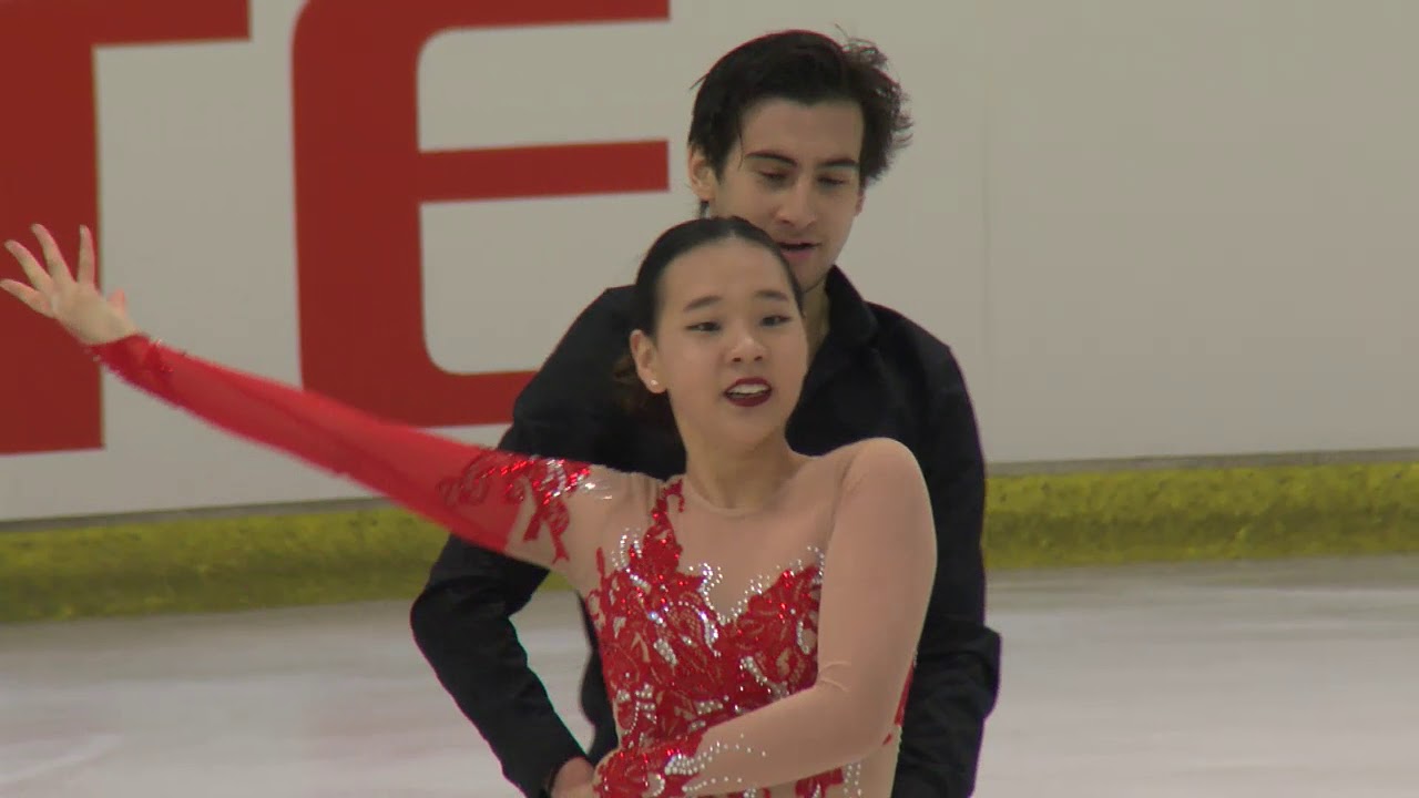 Joanne CHO / Jake MEYER AUS:Brisbane - Short Dance ISU JGP 2017 - YouTube