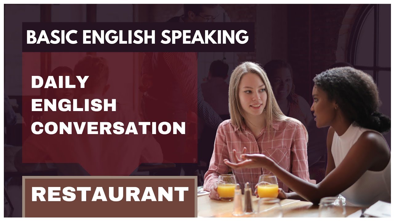 Restaurant Conversation in English | Basic English Speaking Course ...