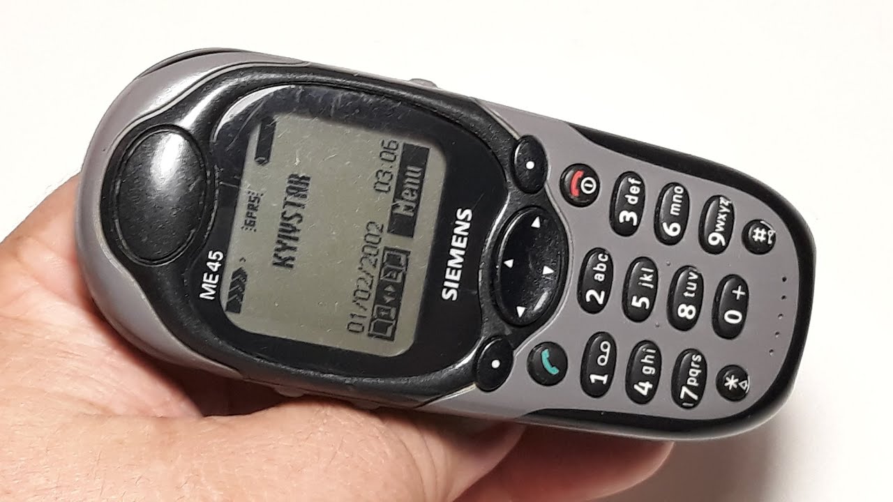 Siemens «Мессер» ME45 Black. Эксклюзивные телефоны от Siemens. «убийца ...