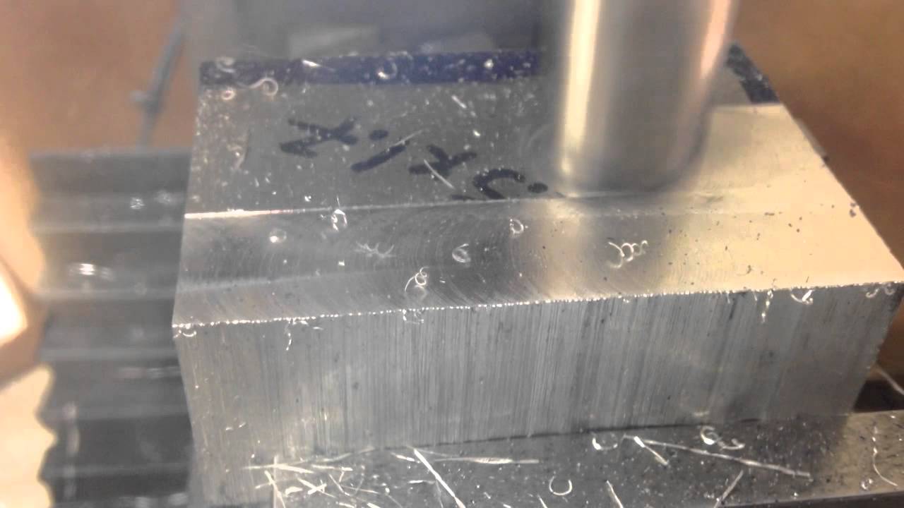 Surfacing on the mill - YouTube