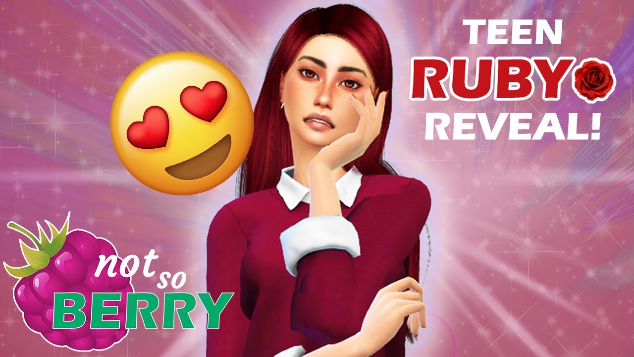 GIVING MY ROSE NOT SO BERRY SIM A TEEN MAKEOVER | cc shopping and cas ...
