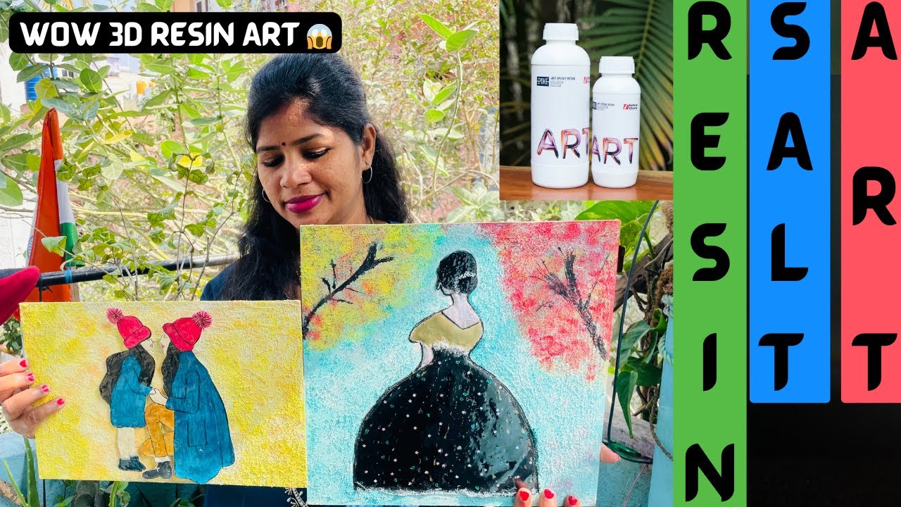 SALT RESIN ART | Unbelievable resin art | Resin for beginners Unique ...