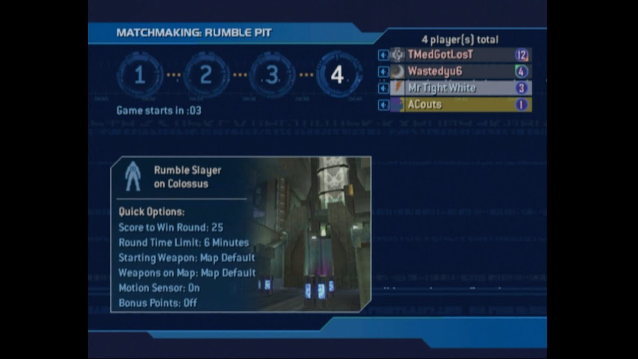 OG Xbox Halo 2 [Insignia]: Ranked Rumble Pit - FFA Slayer [Colossus ...