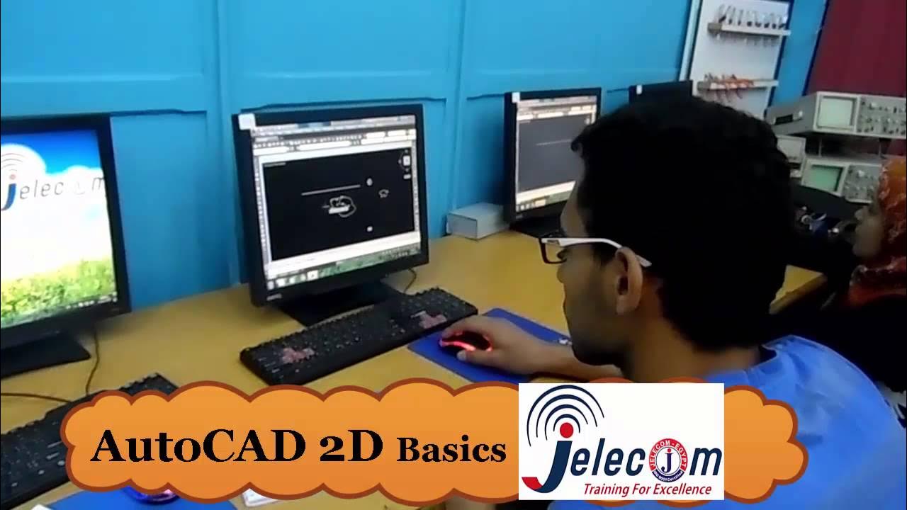 Jelecom / AutoCAD 2d Basics / Down-town branch - YouTube