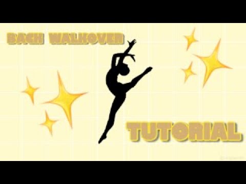 back walkover tutorial! - YouTube