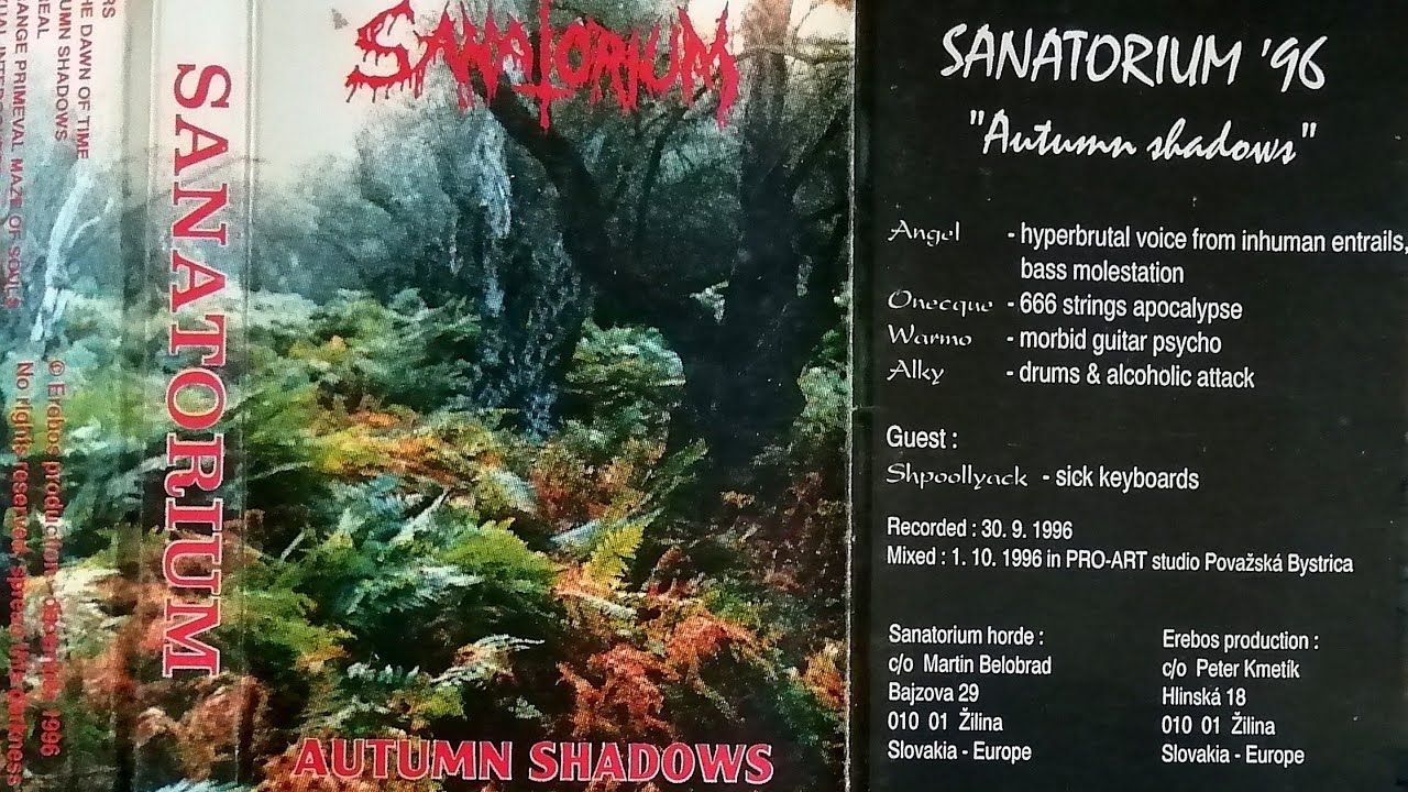SANATORIUM - Autumn Shadows (EP 1996) - YouTube