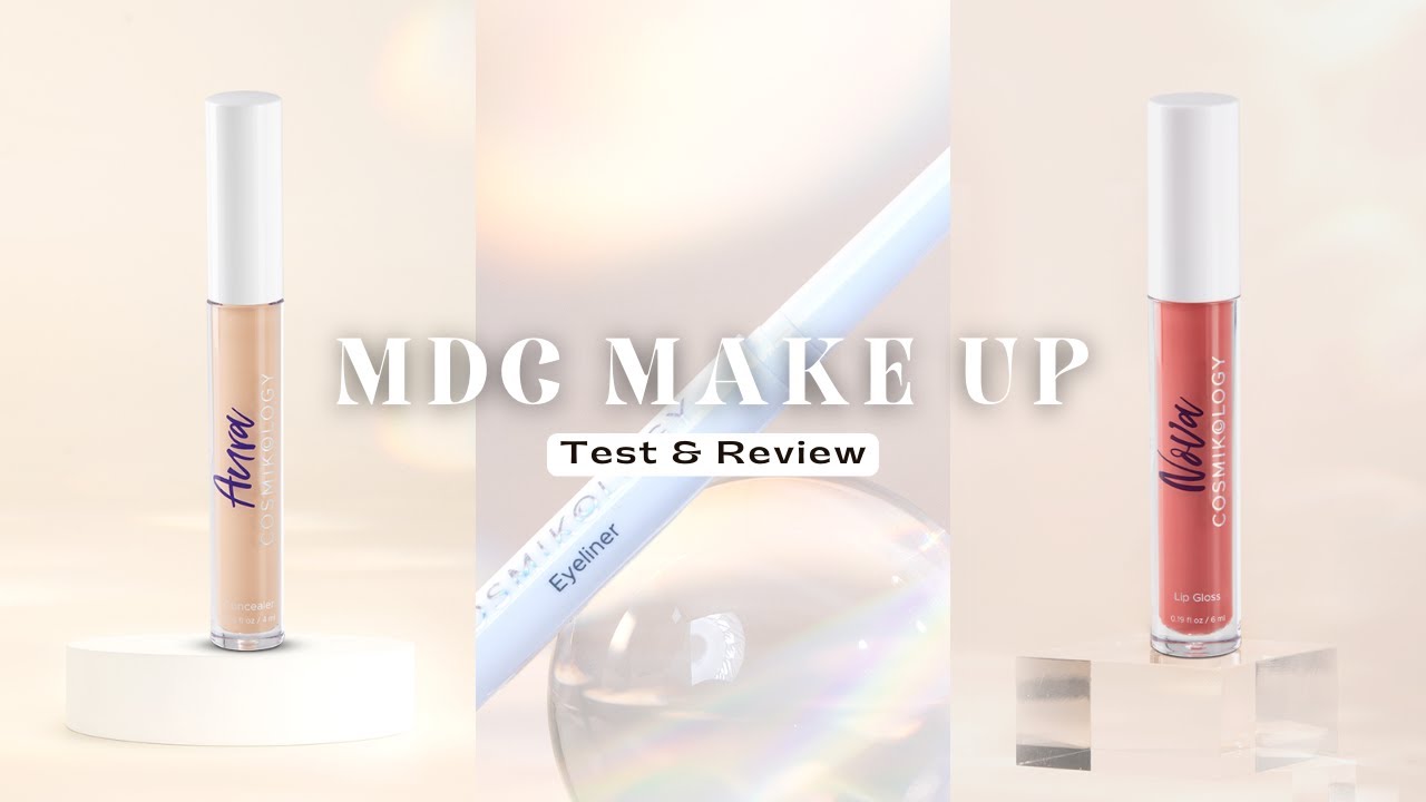 MDC Make Up Products - Test & Review - YouTube